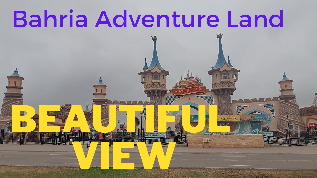 Bahria Adventure Land & Theme Park Beautiful View | Bahria Town Karachi ...