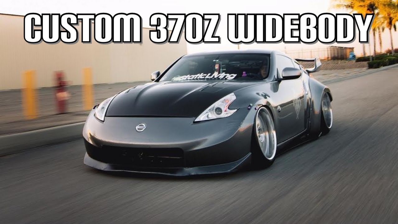 building a custom 370z widebody kit - YouTube