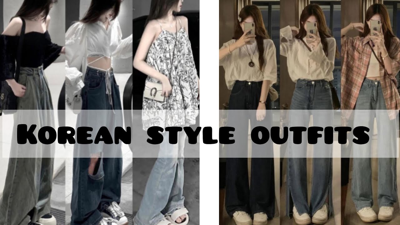 Korean style outfits collection|| 2024 trading outfits|| - YouTube