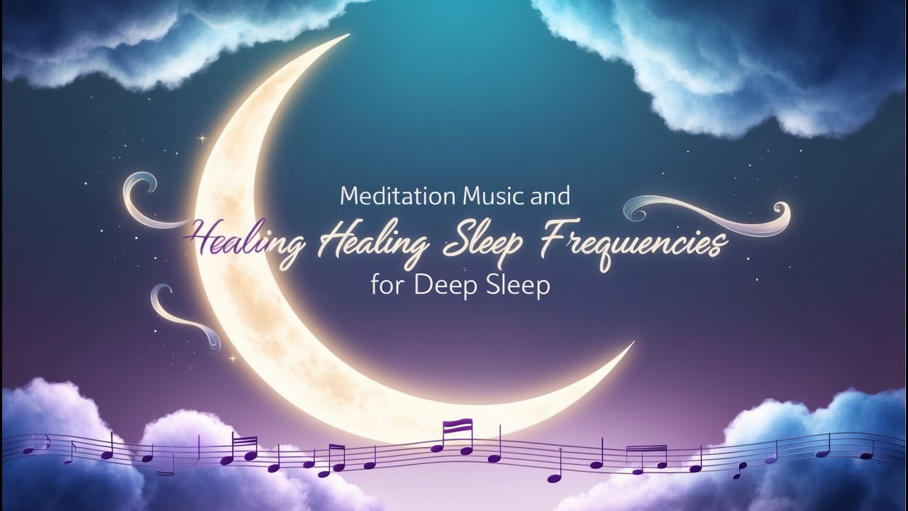 Meditation Music and Healing Sleep Frequencies for Deep Sleep - YouTube
