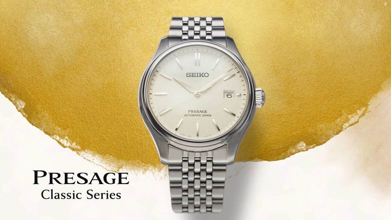 Seiko Presage Classic Series ‘Shiro-iro’ - #SPB463J1 - YouTube