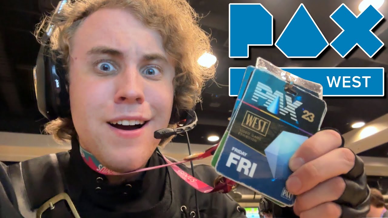 PAX WEST 2023!!! (DAY 1) - YouTube