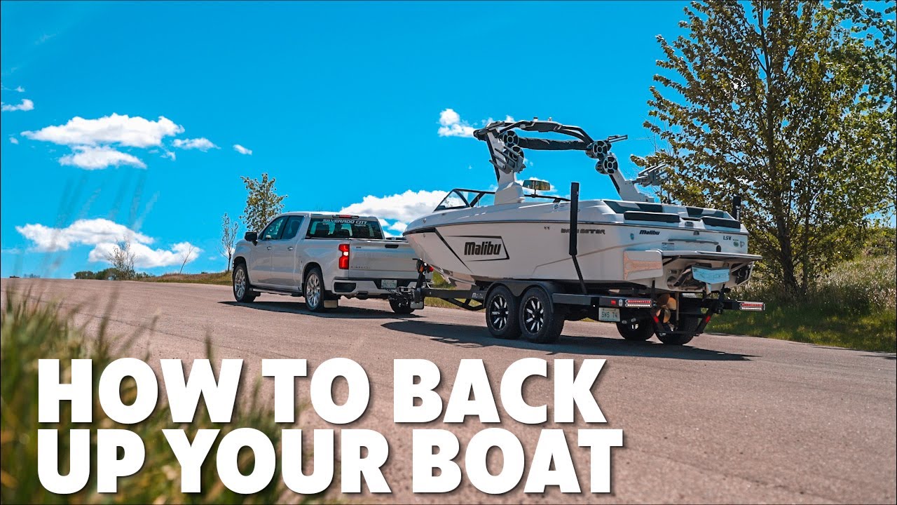 How to Back Up Boat - Saskatoon Motor Products - YouTube