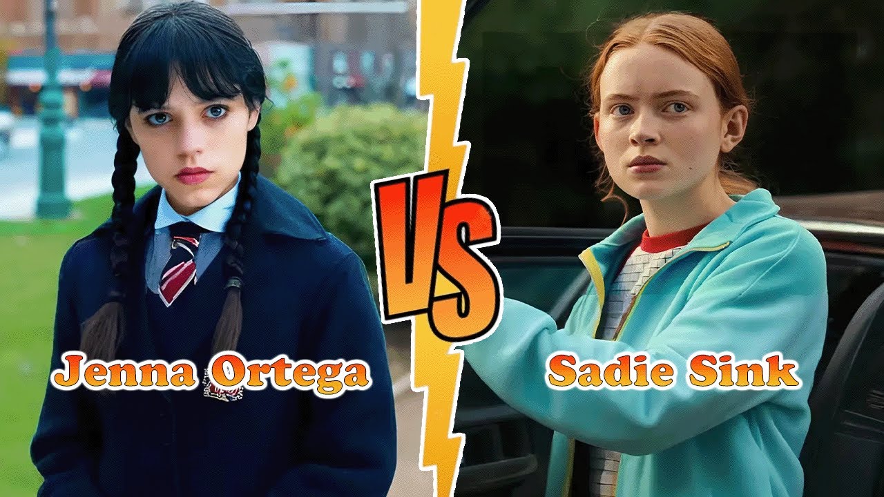 Jenna Ortega VS Sadie Sink (Stranger Things) Transformation 👑 New Stars ...