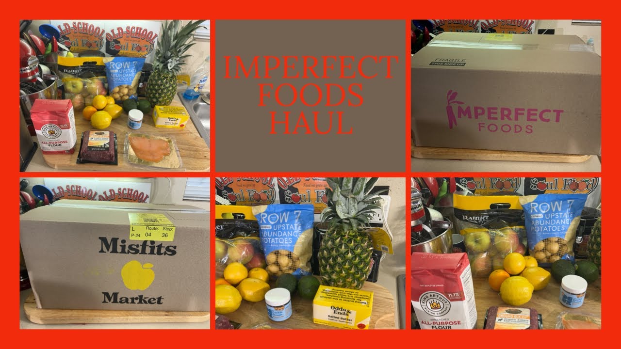Free Boxes 📦Of Food For My Old School Family Members /IMPERFECT FOODS ...