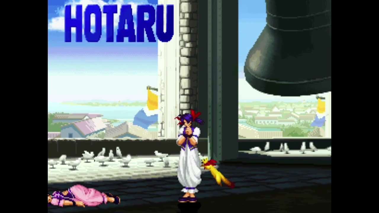 Garou Mark of the Wolves - Hotaru Futaba (Intros & Win Poses) - YouTube