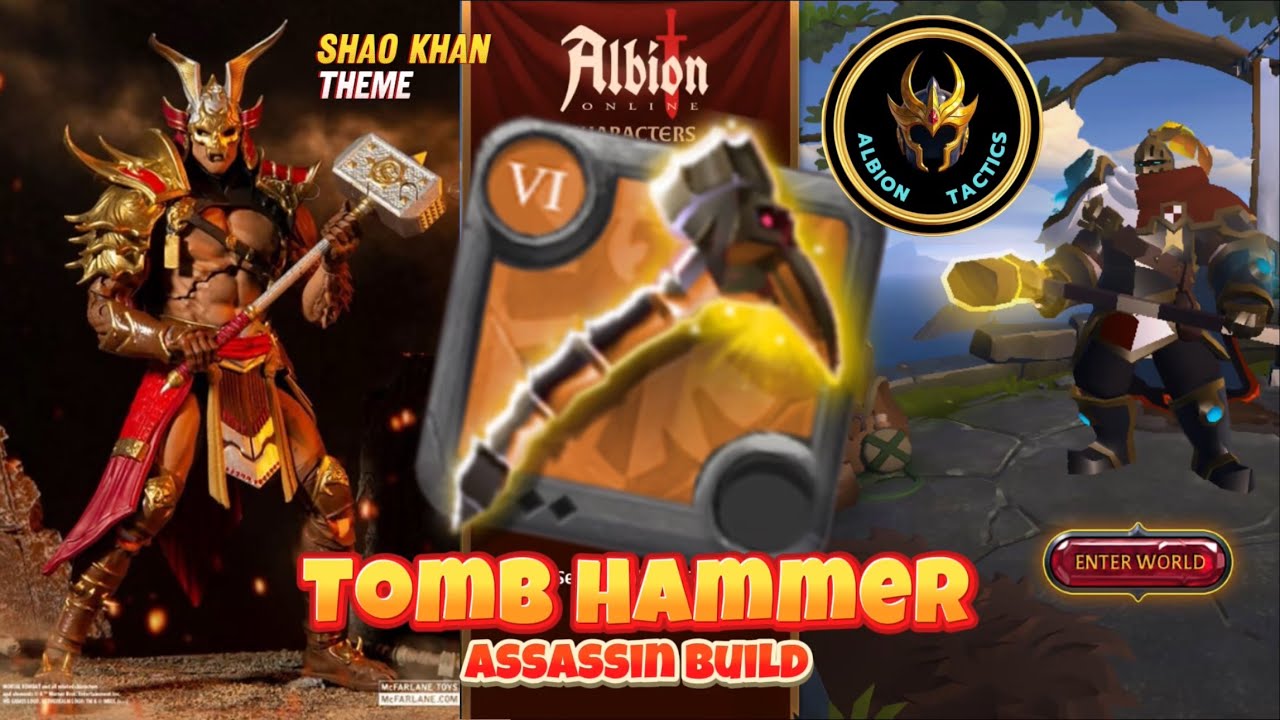 Albion Tactics Tomb Hammer (Shao Khan Theme) Albion Online #tombhammer ...