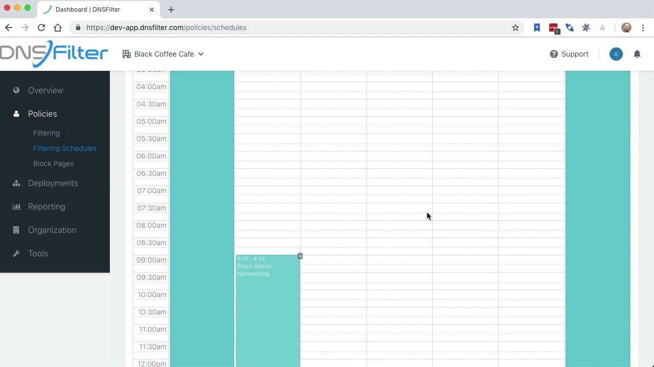 Filtering Schedules - YouTube