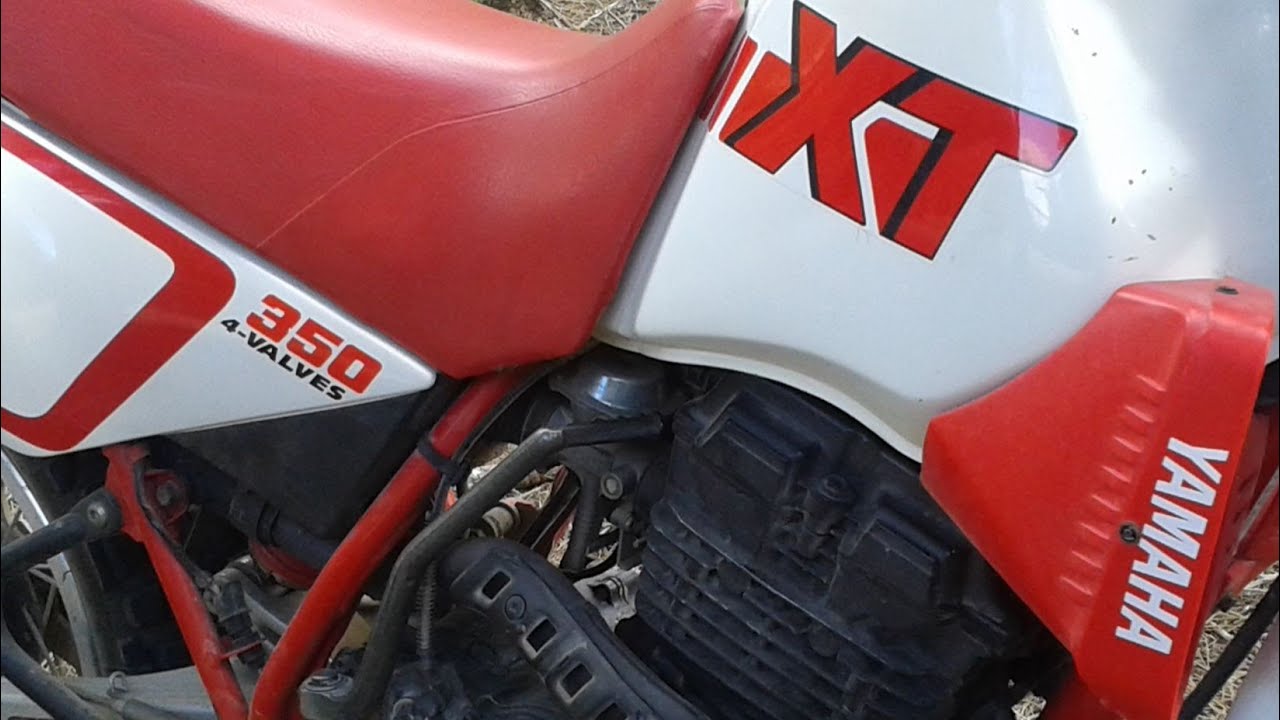 Yamaha XT350 Enduro (1991) "Sonido motor" - YouTube