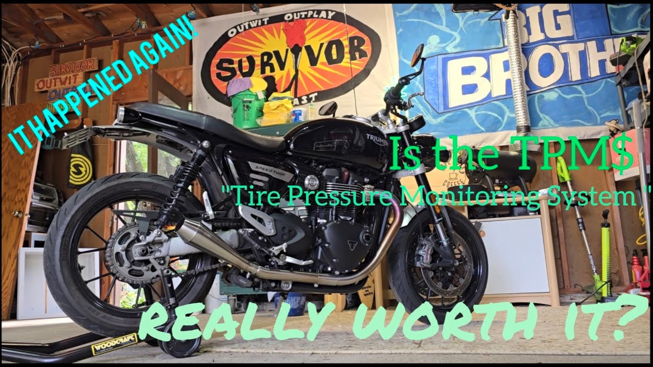 Triumph Speed Twin 1200 TPMS - Tire Pressure Monitoring System- Is it ...