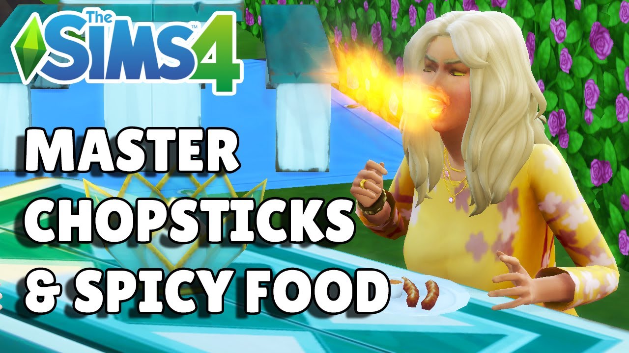 How To Master Chopsticks And Spice Tolerance | The Sims 4 City Living ...
