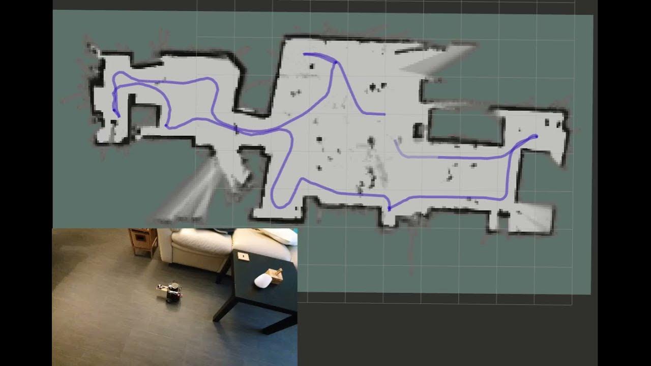 turtlebot3 mapping - YouTube