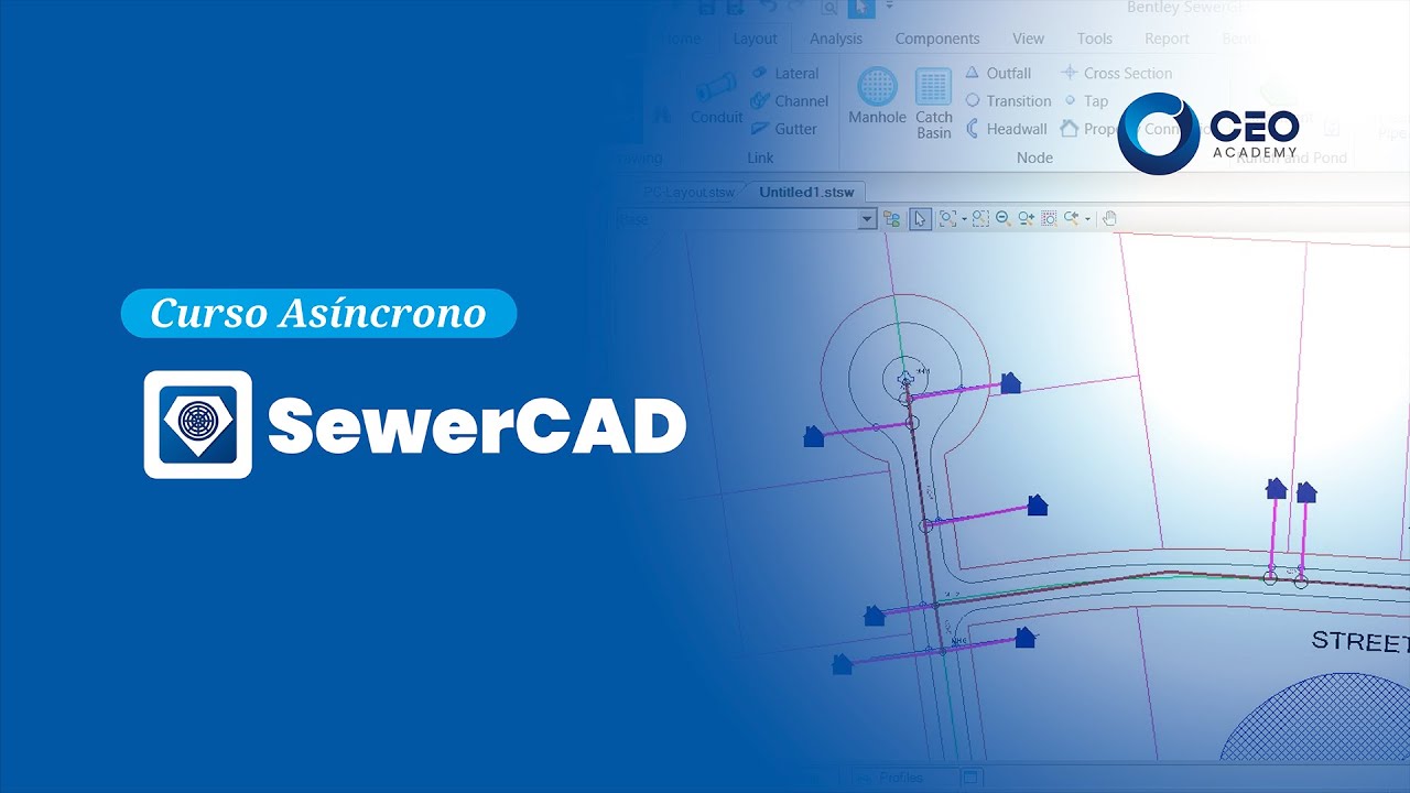 Curso Asíncrono | Software SewerCAD - Análisis de sistema de ...