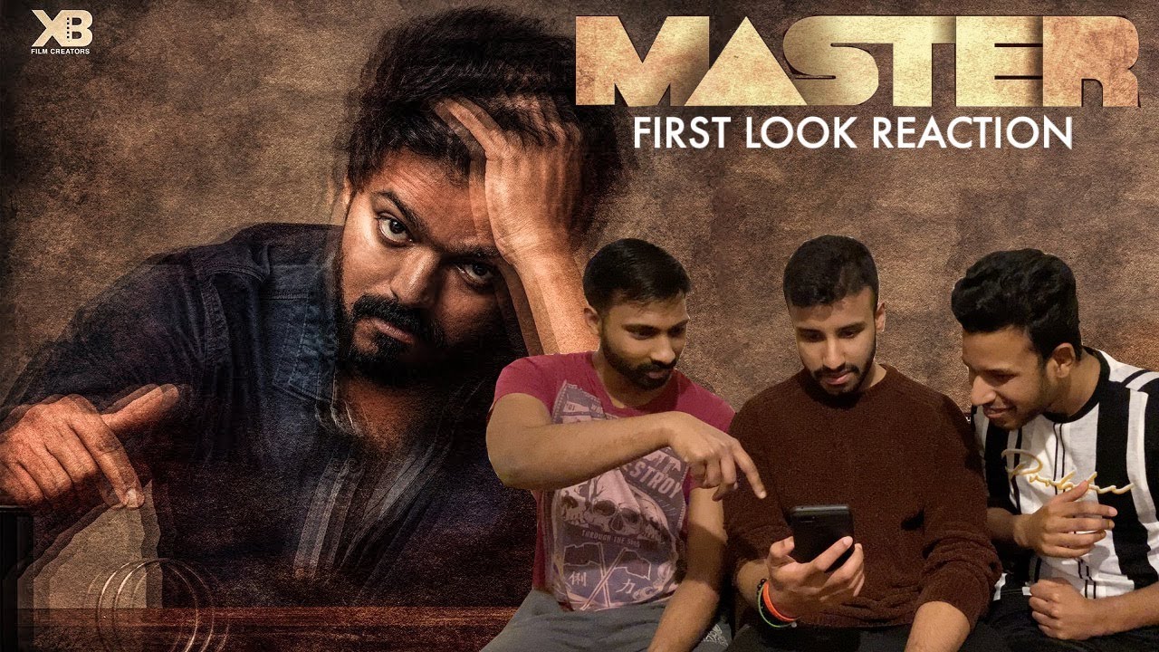 MASTER First Look Reaction & Review | #Thalapathy64 - YouTube