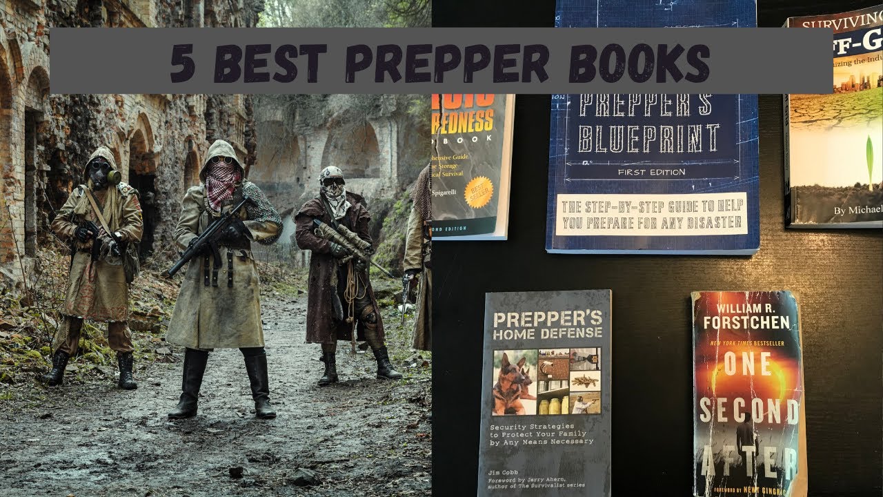 Top 5 Best Prepper Books For SHTF Prepping - YouTube