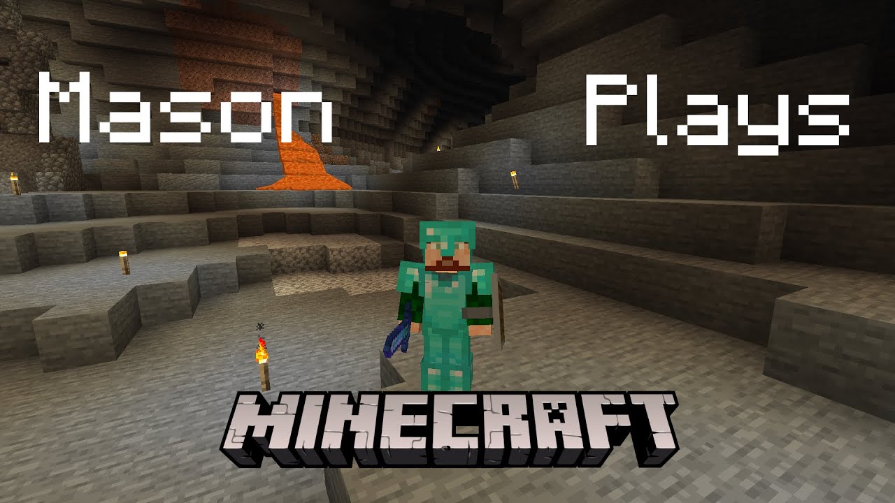 Exploring Other Side of West Cave | Mason Plays Minecraft #67 - YouTube
