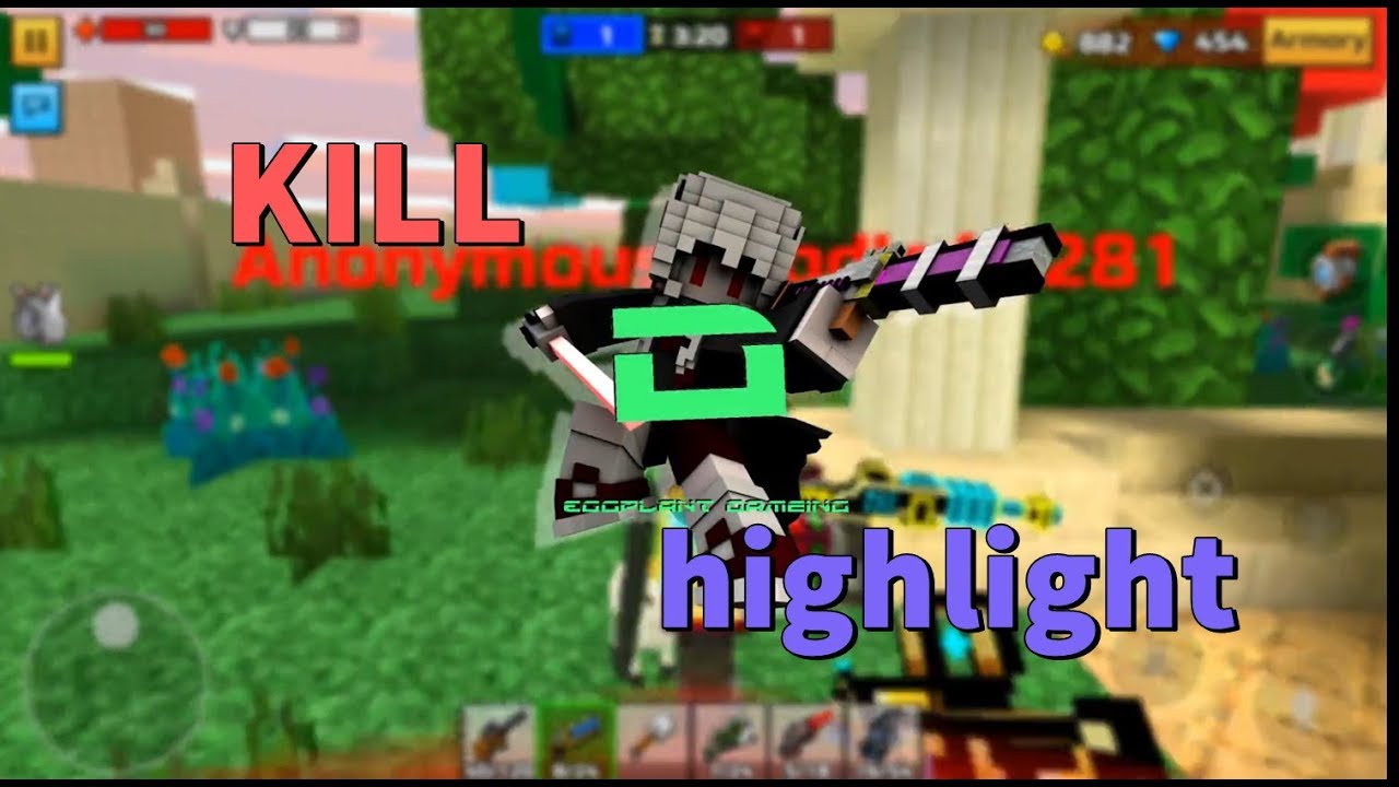 Pixel gun 3D Kill highlight #2 - YouTube
