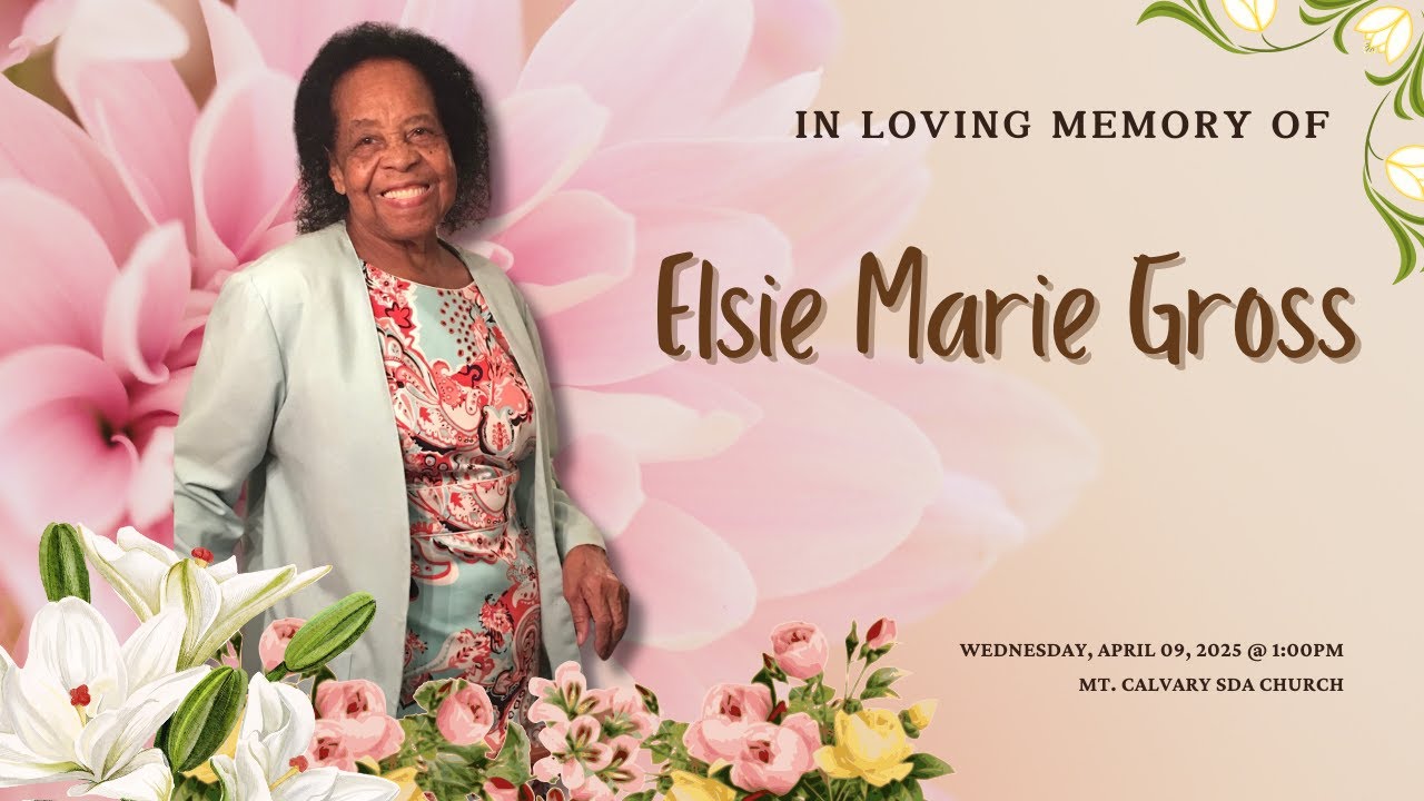 Memorial Service | Elsie Marie Gross - YouTube