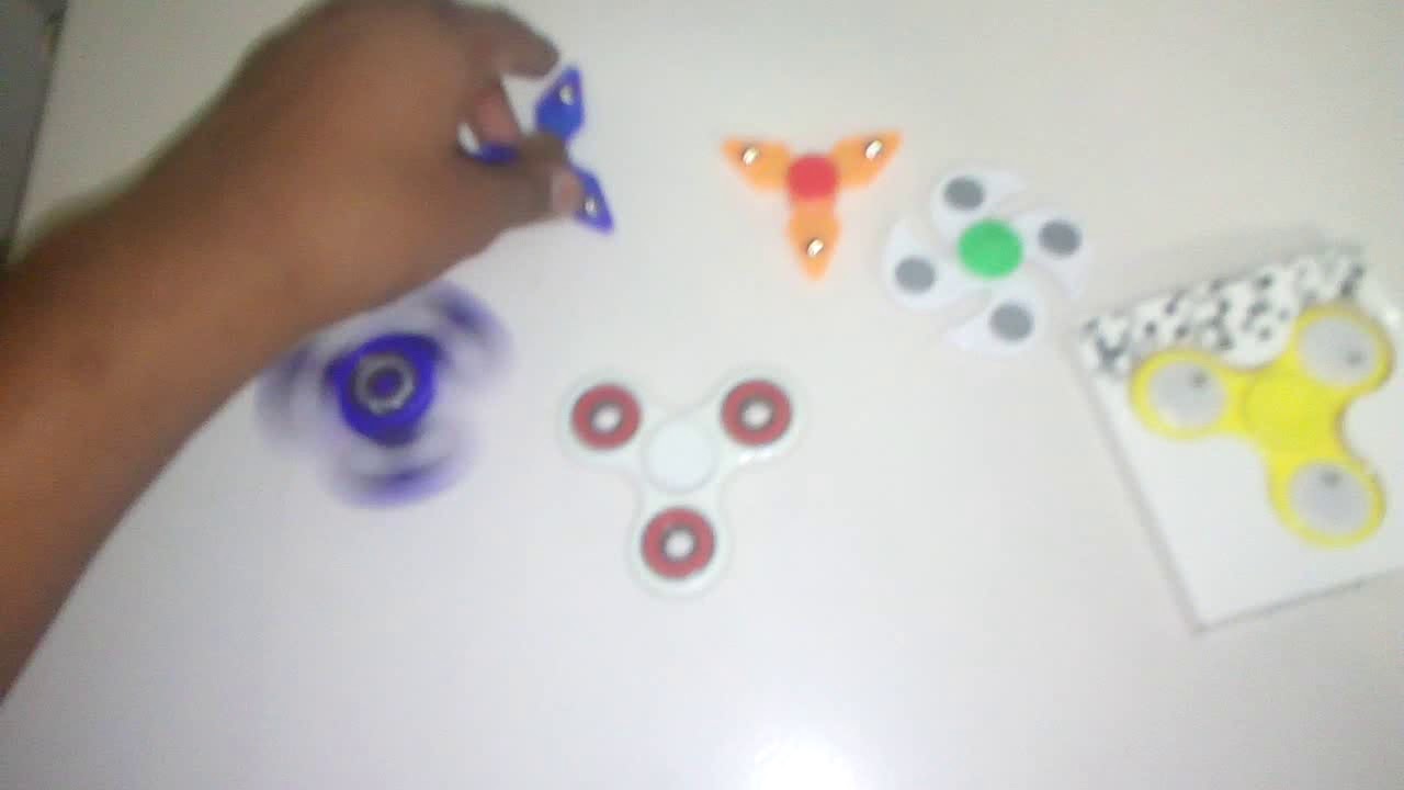 My fidget spinner collection - YouTube
