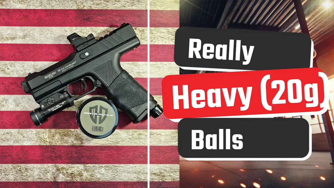 Home Defence 24 Chrome Steel Balls 20g/Mercury Rise Intrubuster/X-68 2 ...