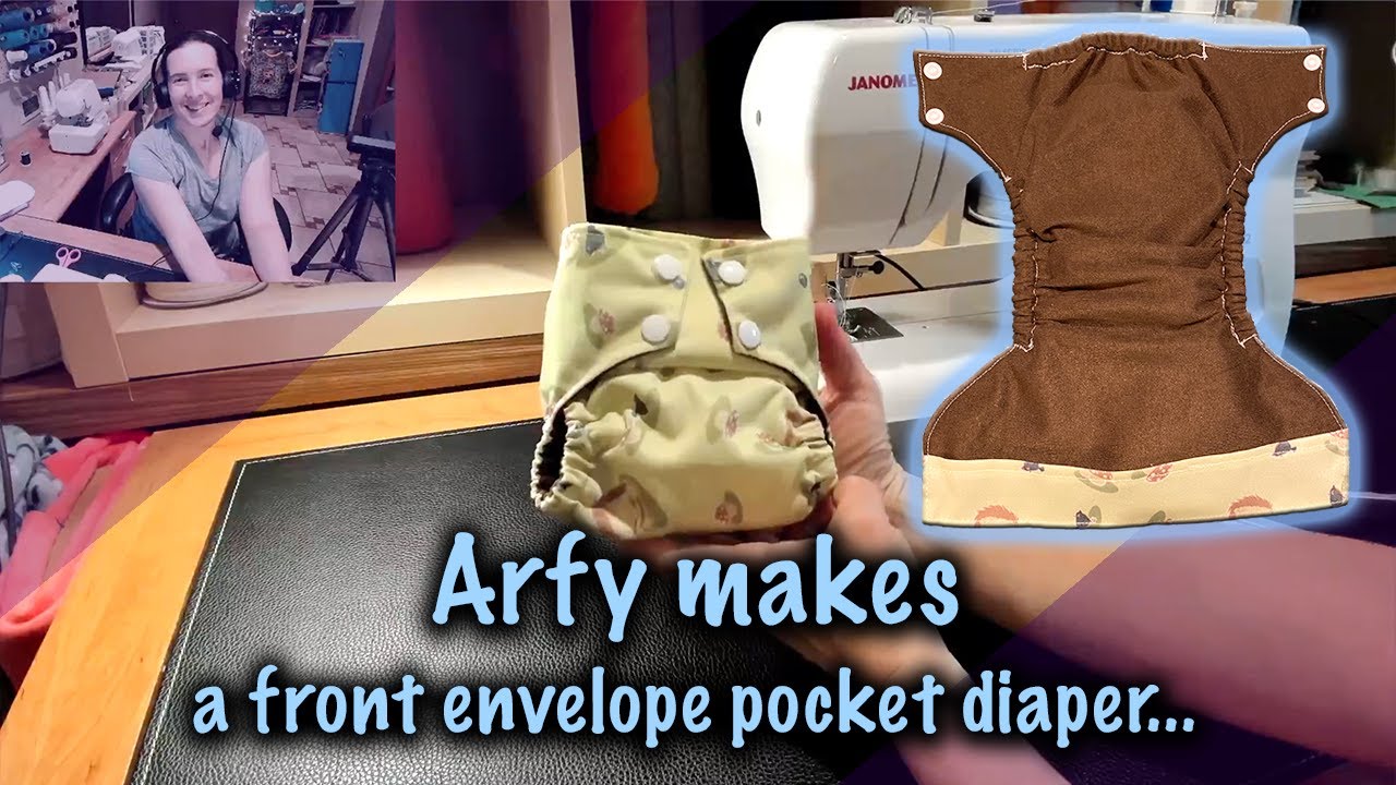 Arfy makes a front envelope pocket diaper… - YouTube