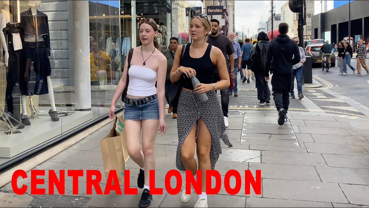 🇬🇧LONDON | Walking the streets of Central London, Tottenham Court Road ...