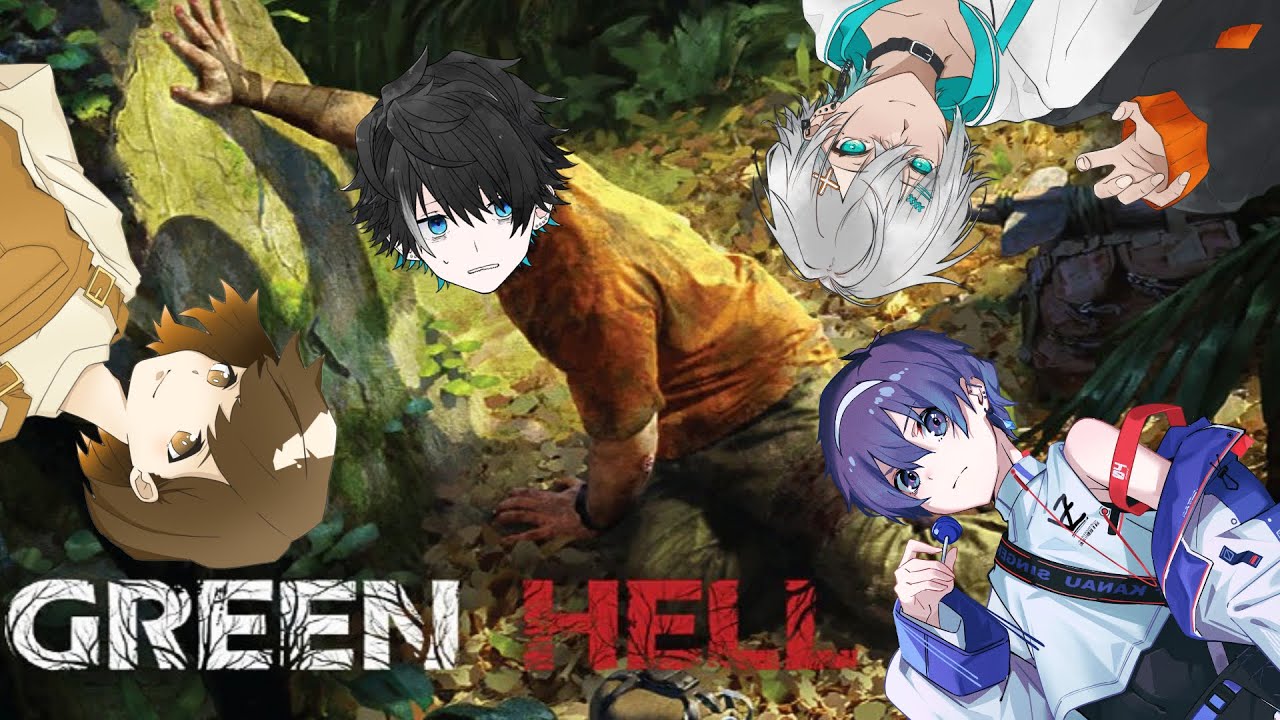 【Vtuber】今年のVACATIONは地獄ですぞ【Green Hell】 - YouTube