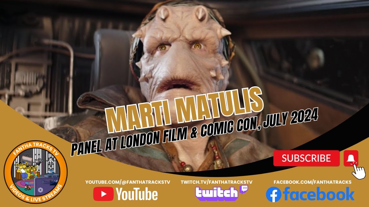 Mark Newbold interviews Marti Matulis, Vane in The Mandalorian, at ...