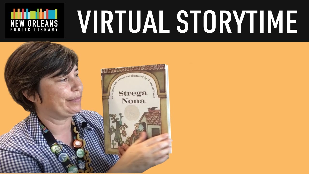 Virtual Storytime - Strega Nona - YouTube