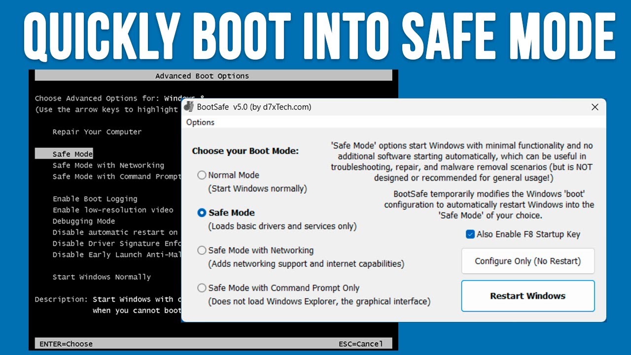 How to Configure Your Computer to Boot into Various Safe Mode ...