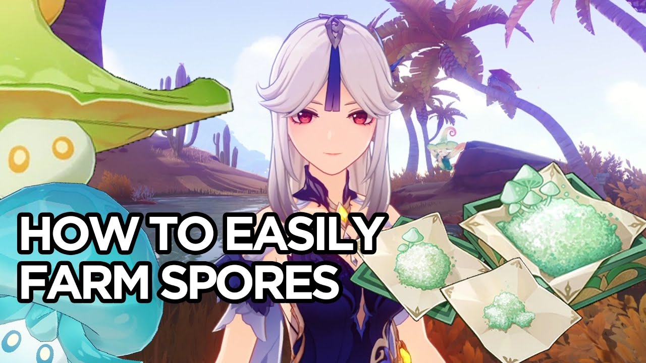 Farm Fungal Spores FAST in Genshin Impact | Quick Farming Routes - YouTube