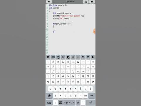C Program to find whether Number is Prime or Not C language tutorial for beginner #clanguage # ...