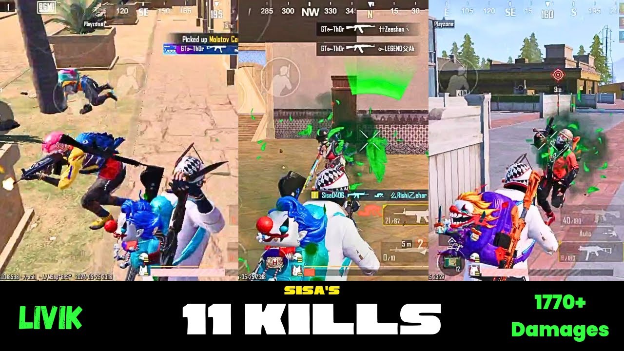 11 Kills on LIVIK🔥 1770+ damages |Sisa's Solo Play🥵| CLUTCH MASTER👿# ...