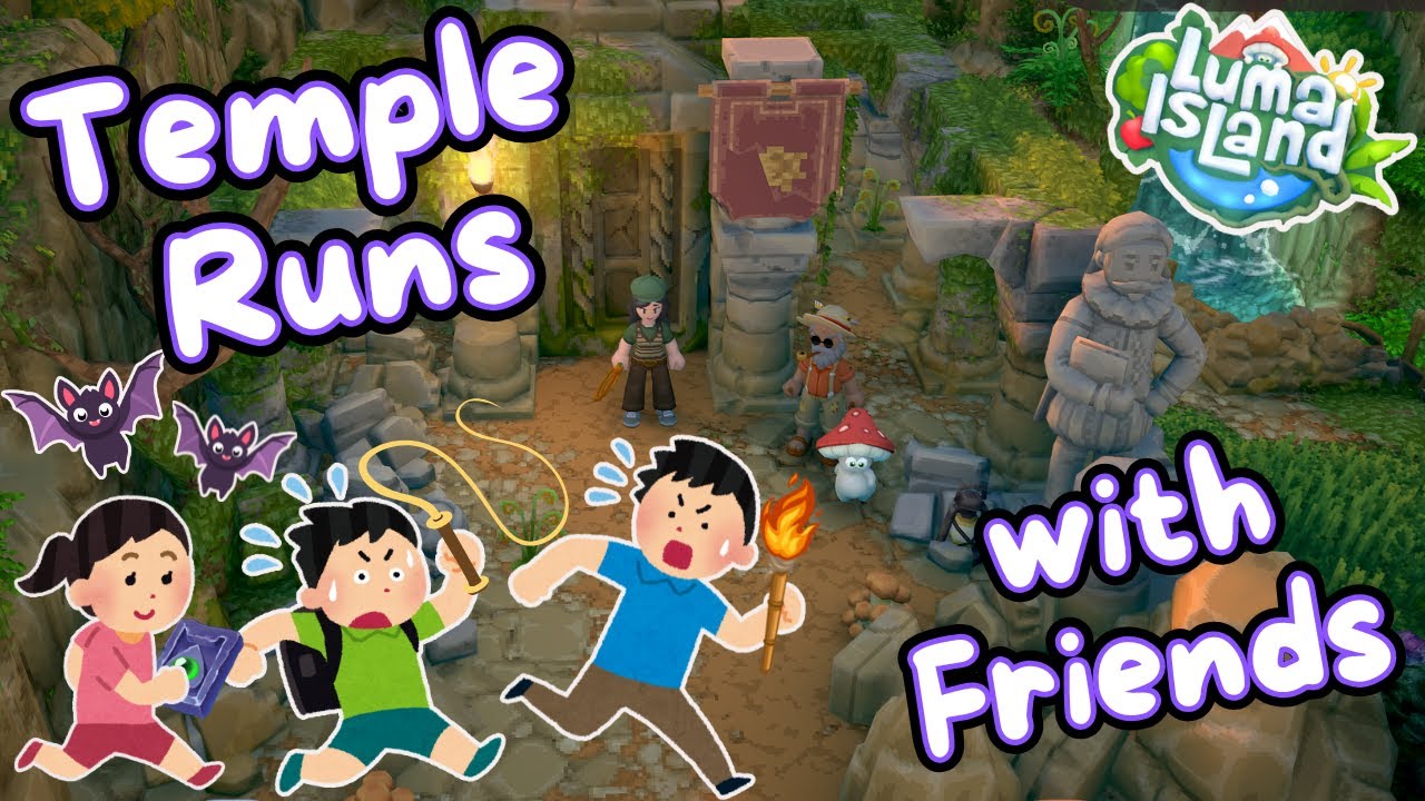 Unlocking NEW BIOME and Temple Runs! 🤗 | LUMA ISLAND - YouTube