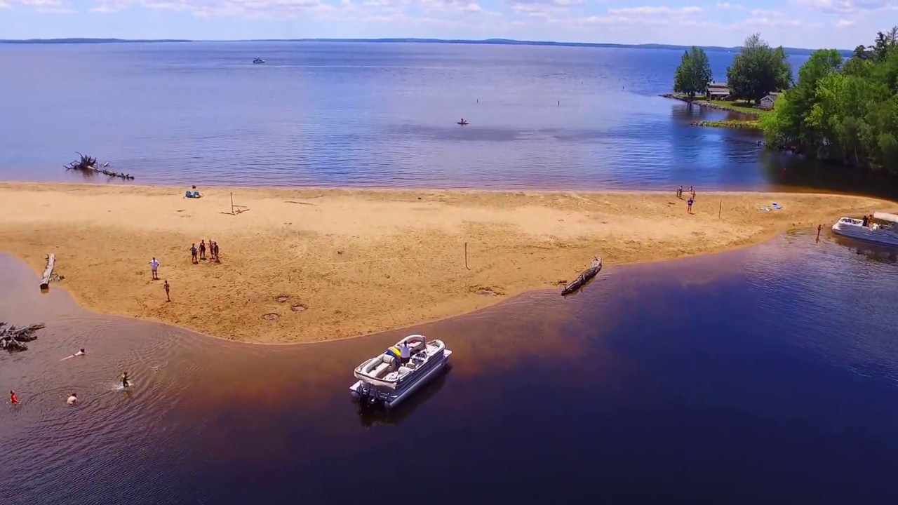 2017-06-22 - Lake Sebago - Sandbar - YouTube