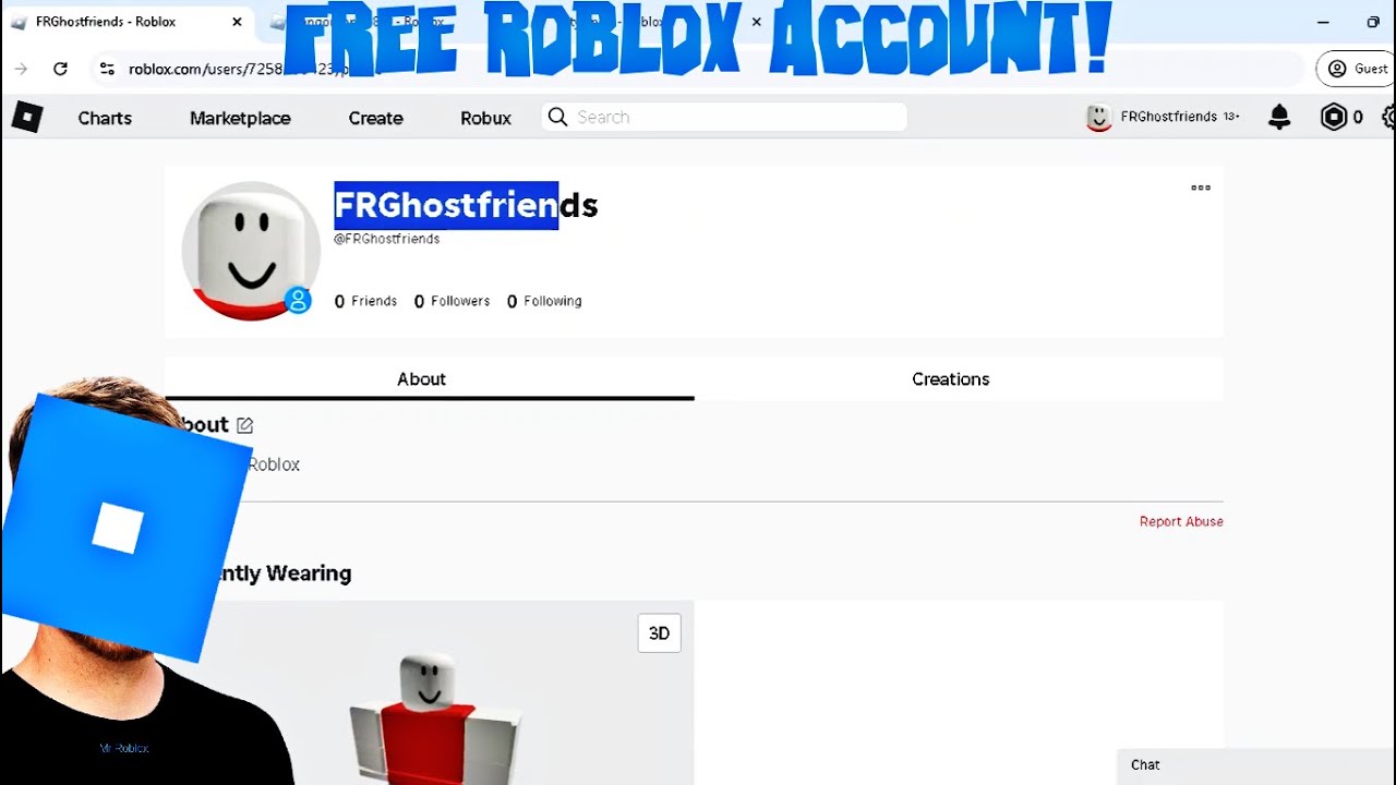 Free Roblox Accounts With Password - YouTube