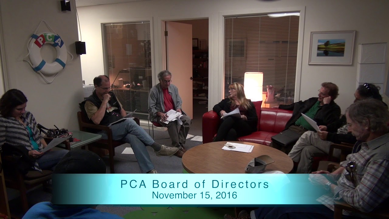 PCA Board of Directors Meeting 16 November 2016 - YouTube
