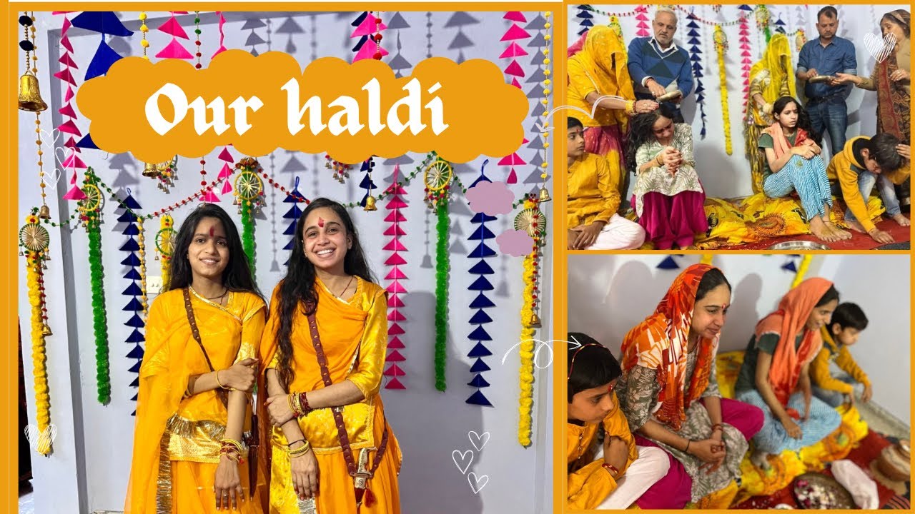 Our haldi - YouTube