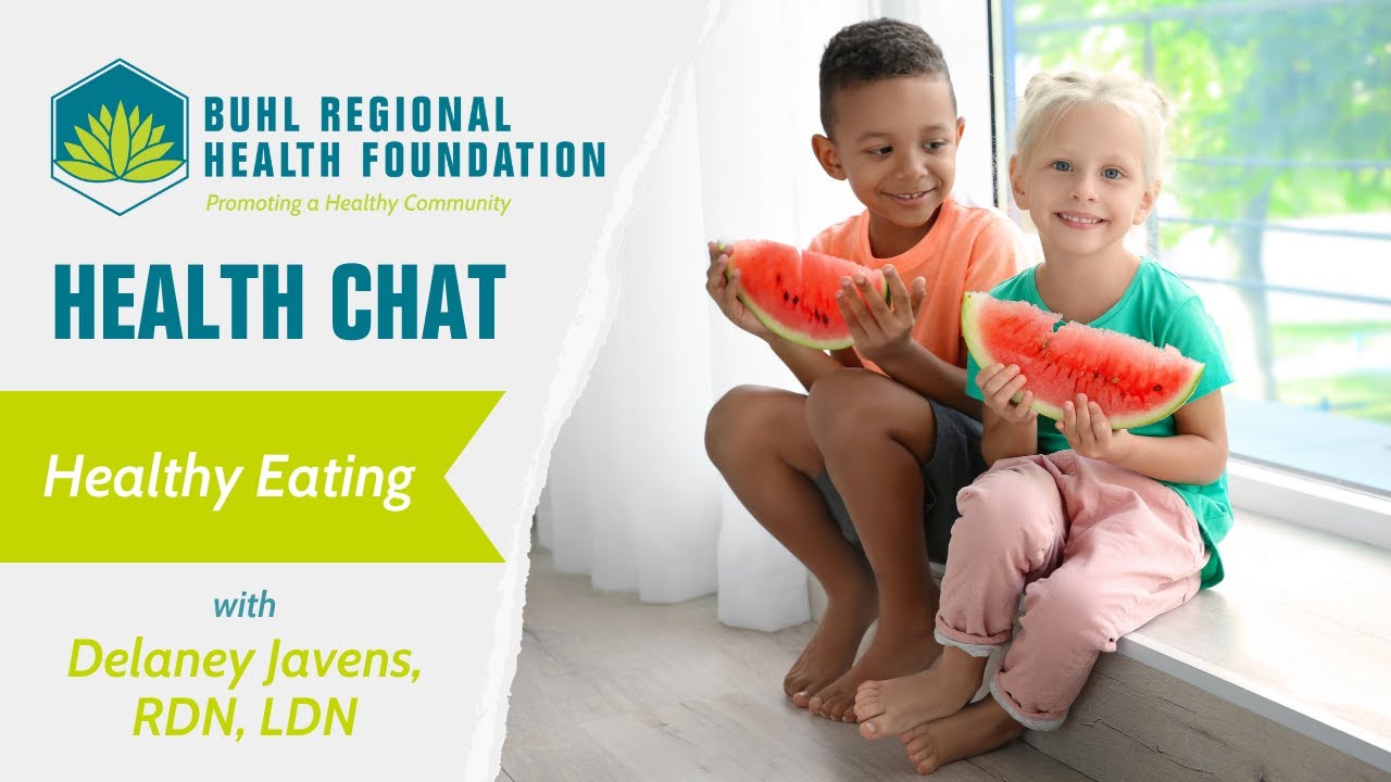BRHF Healthy Eating Health Chat with Delaney Javens - YouTube