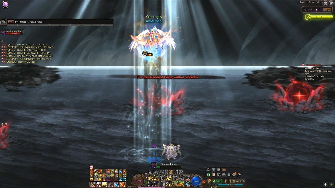 [DFO] Traveler vs Transcendence Fount of Abyss (Solo) - YouTube