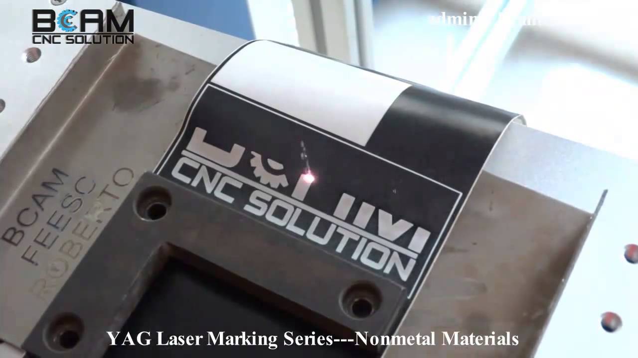 Widely used Yag marking, laser marking machine on nonmetal material BCJ ...