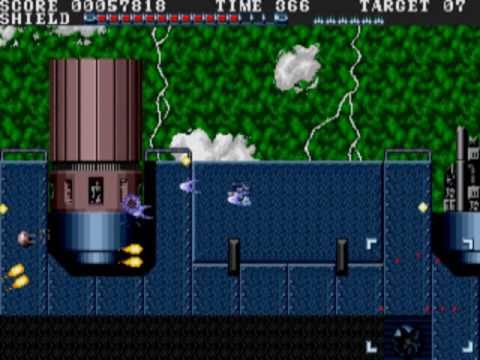 02 GRANADA (Sega Genesis) [Part 2] - Stage 2: Aircraft of Doom - YouTube