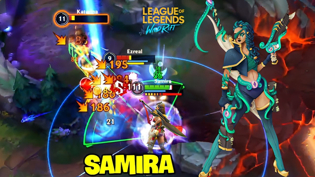 Wild Rift SAMIRA Montage - Best SAMIRA Plays | LoL Wild Rift Montage ...