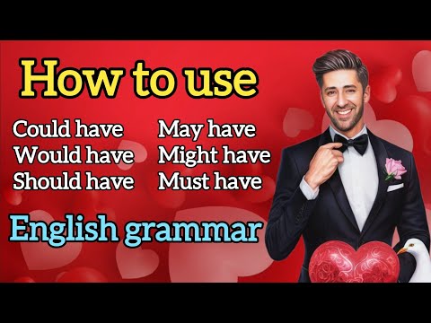 Perfect modals || English grammar || how to use could have ? || should have || may have #grammar