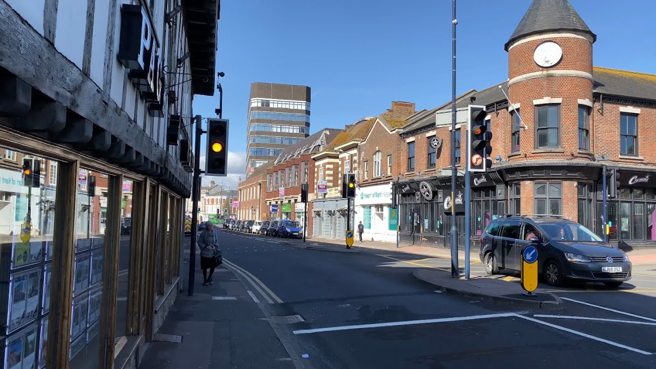 MAIDSTONE WALK | King Street, Mill Street, Lower Stone Street - YouTube