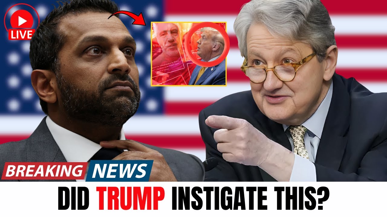 Kennedy CATCHES Patel RED-HANDED: 'You Called TRUMP For 17 MINUTES ...