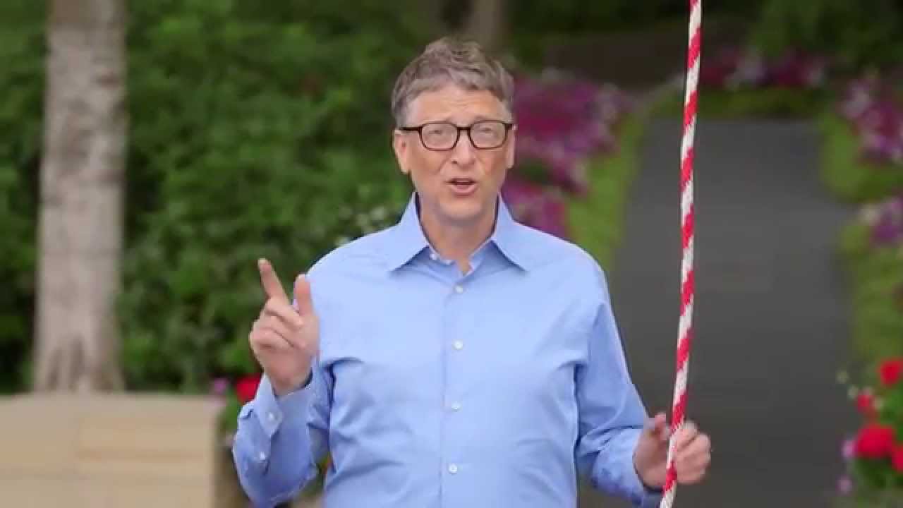Bill Gates ALS Ice Bucket Challenge - YouTube