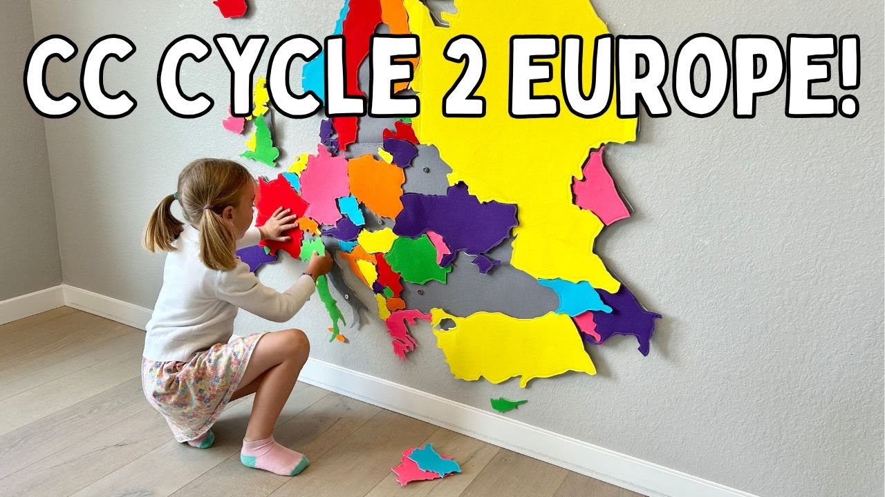 Hands-On Geography for Cycle 2 | Felt Europe Map, Song, and Printable ...