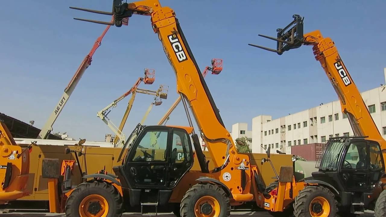 JCB Telehandlers- - YouTube