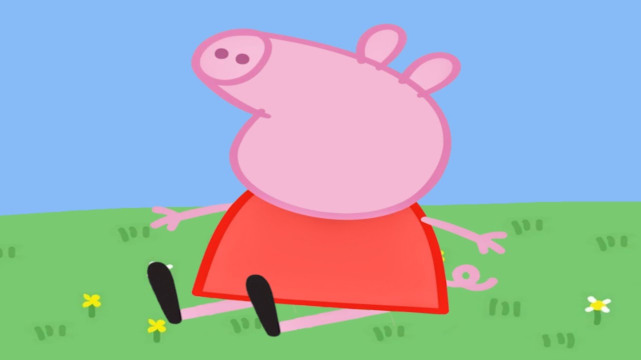 Faceless Peppa Pig's day out - YouTube